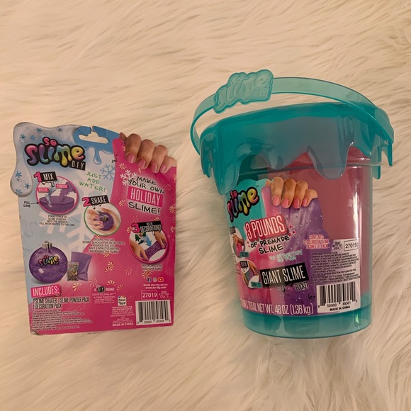 Slime | Other | Lots Slime 3 Pounds Giant And Slime Shaker New | Poshmark
